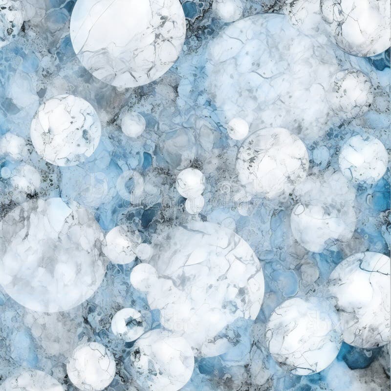 Illustration of a White and Blue Marble Texture, Abstract, Textures ...