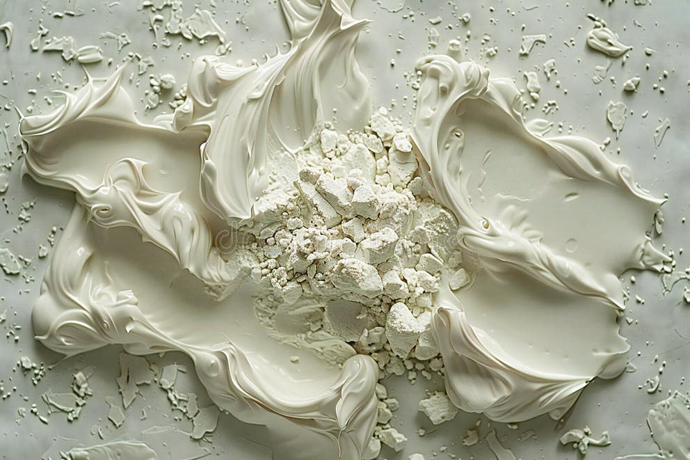 Illustration of White Powder with Some Dust, High Quality, High ...