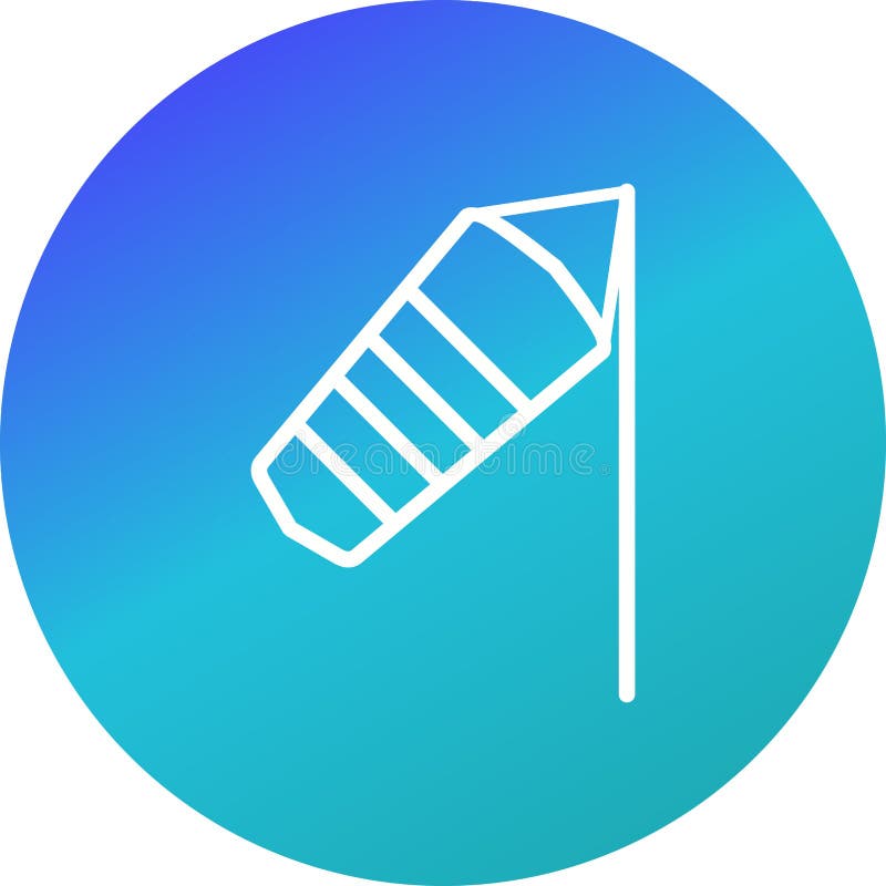 Illustration Windy Icon for Personal and Commercial Use... Stock ...