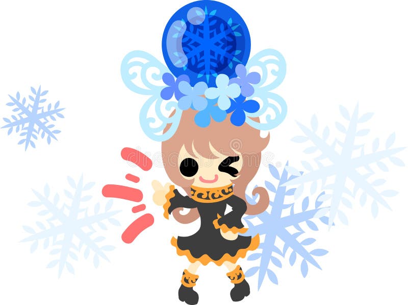 The illustration of winter stock vector. Illustration of inspiration ...