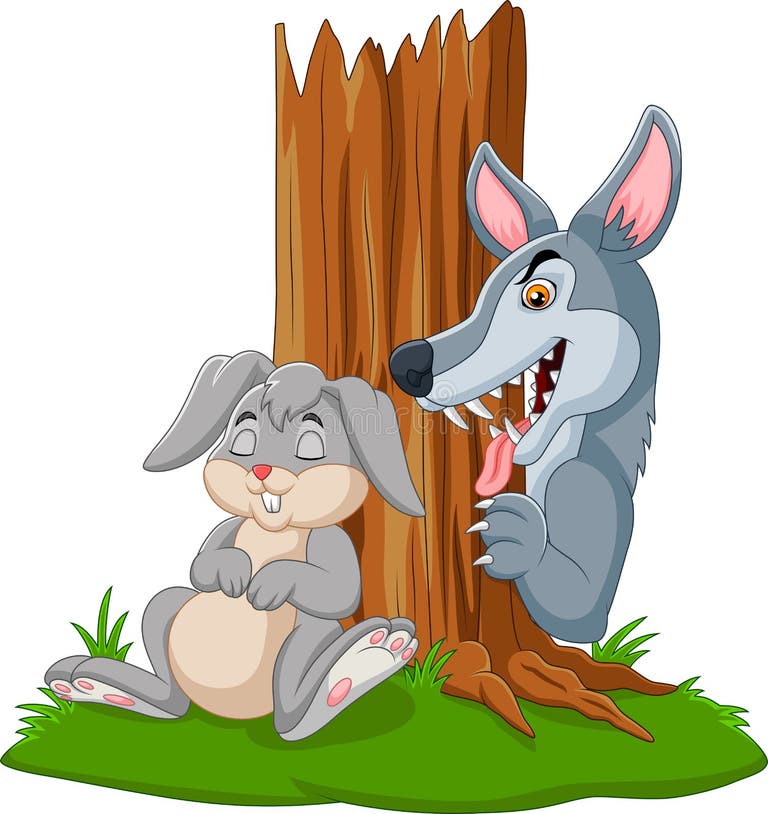 Wolf Rabbit Stock Illustrations – 6,589 Wolf Rabbit Stock Illustrations ...