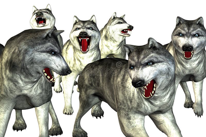 Wolves Stock Illustrations – 5,023 Wolves Stock Illustrations, Vectors ...