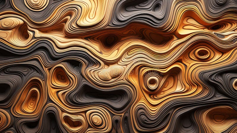 Illustration of a Wood-cut Drawing for a Panel,Generated by AI Stock ...