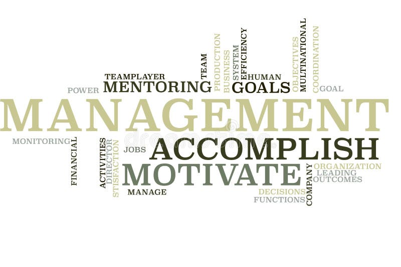 Management word cloud stock illustration. Illustration of cloud - 140467074
