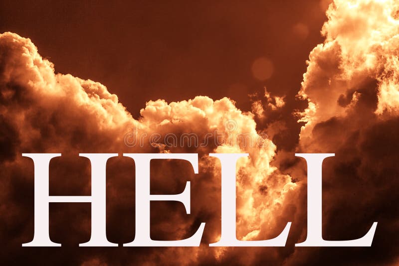Illustration of word hell stock illustration. Illustration of devil ...