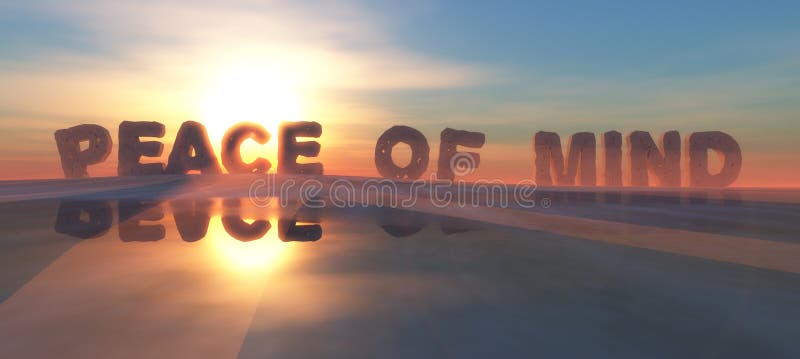 Illustration of Words on the Horizon Stock Illustration - Illustration ...