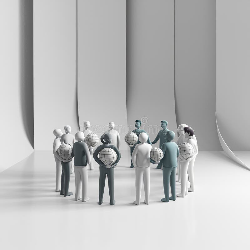 Illustration of World Population Day Concept, 11July. Explosion of ...