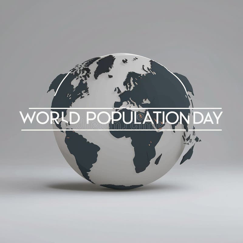 Illustration of World Population Day Concept, 11July. Explosion of ...
