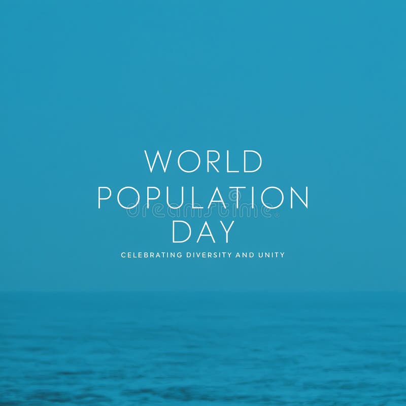 Illustration of World Population Day Concept, 11July. Explosion of ...