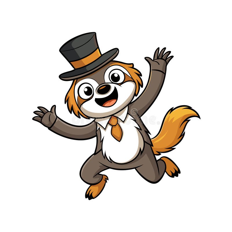 Illustration of Worn Sloth in Hunting Stock Illustration - Illustration ...