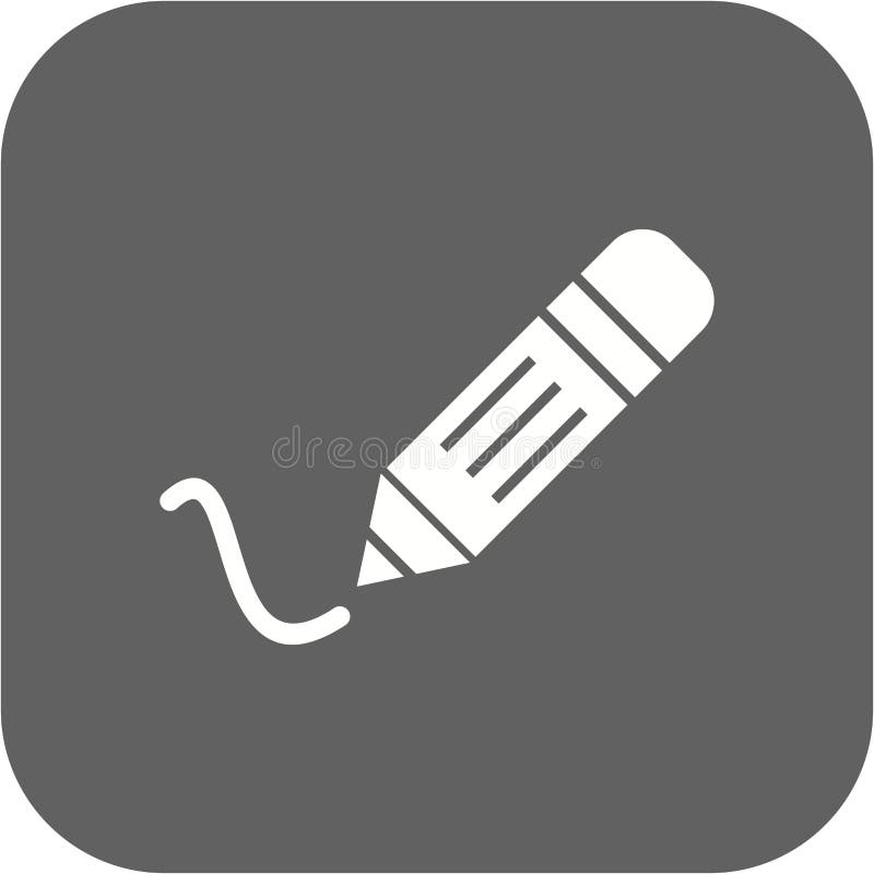 Illustration Writing Icon for Personal and Commercial Use. Stock ...