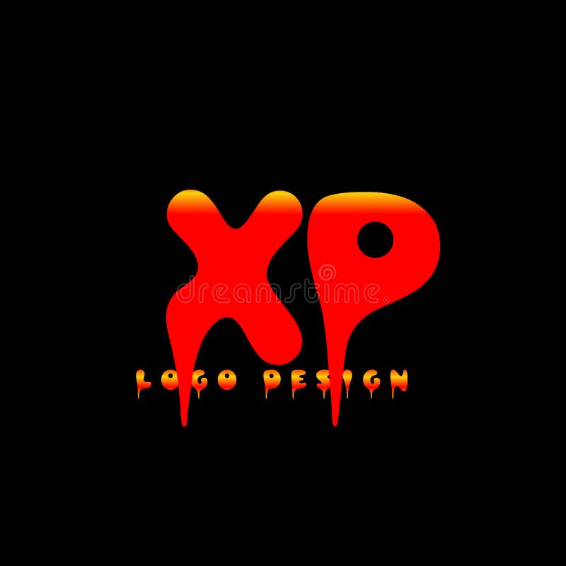 This is an Illustration of an Xp Logo Design Stock Illustration ...