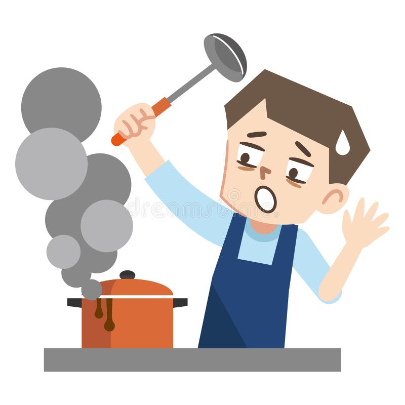 Bad Cook Clipart Image