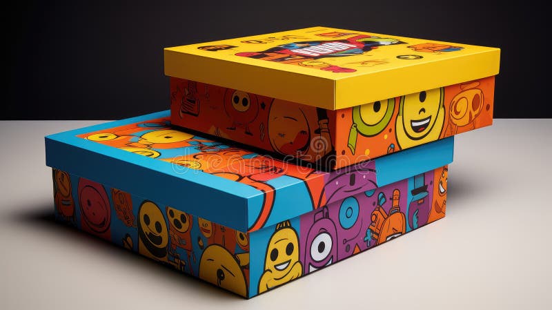 Illustrations box design stock illustration. Illustration of creative ...