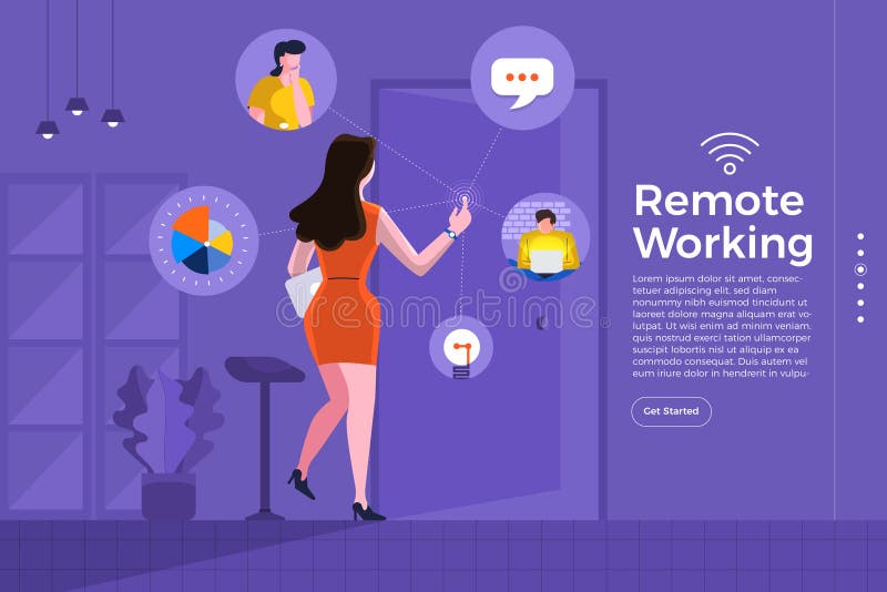 Working Everywhere Stock Illustrations – 138 Working Everywhere Stock ...