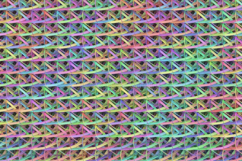 Illustrations of CGI Composition, String Mats, Geometric for Graphic ...