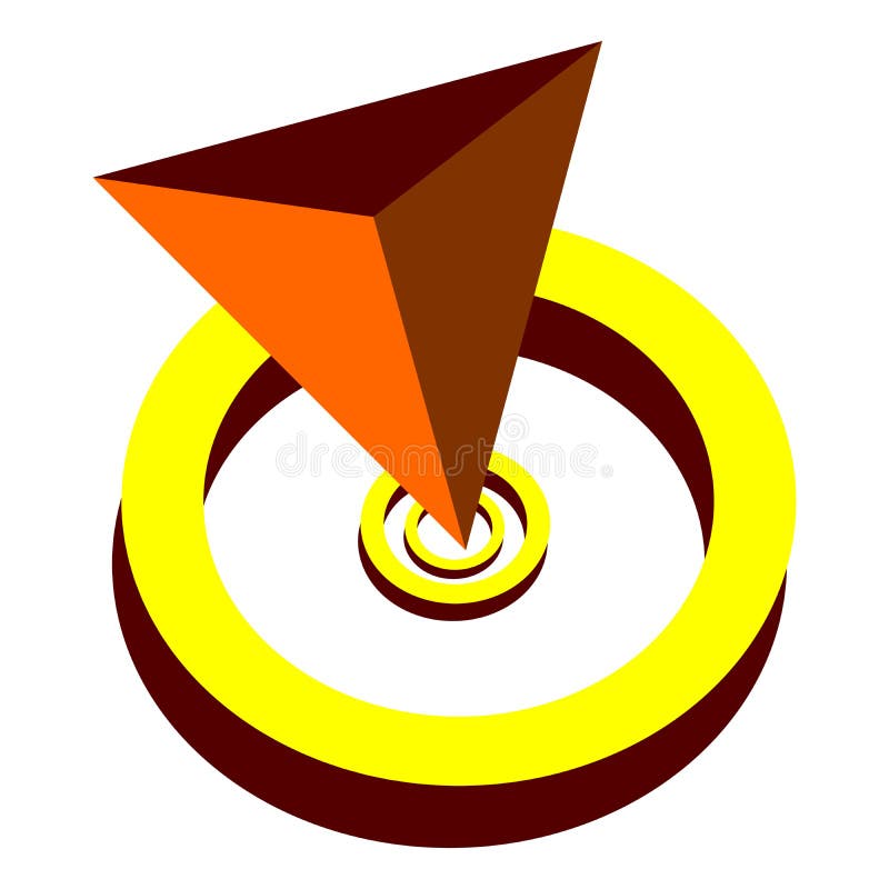 The Illustrations and Clipart. Logo Design. 3d Render of a Mark ...