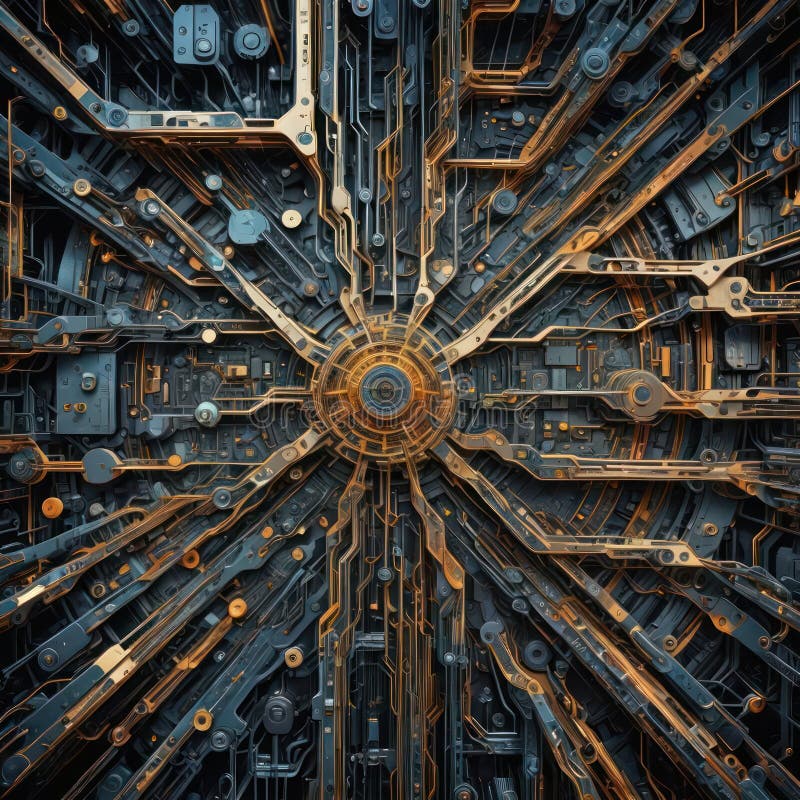 Digital Background Ideal for Scientific Processes, Neural Networks ...