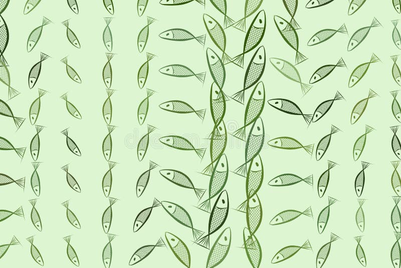 Illustrations of Fish. Details, Texture, Surface & Pattern. Stock ...
