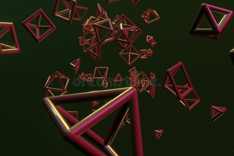 Illustrations of Geometric, Triangle or Square for Graphic Design or ...