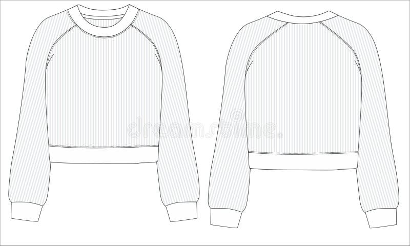 Ladies Top Outline Artwork Vector Art Stock Vector - Illustration of ...