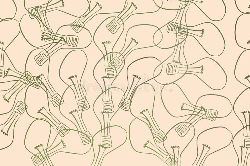 Illustrations of Light Bulb. Cover, Art, Repeat & Style. Stock Vector ...