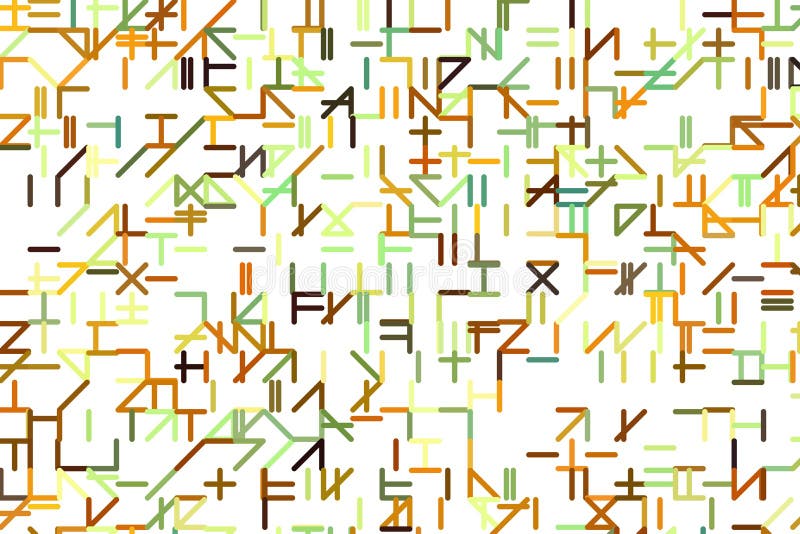 Illustrations of Line or Shape. Style, Effect, Backdrop & Drawing ...