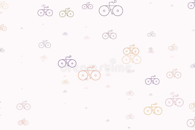 Illustrations of Outline of Bicycle. Background, Design, Digital ...