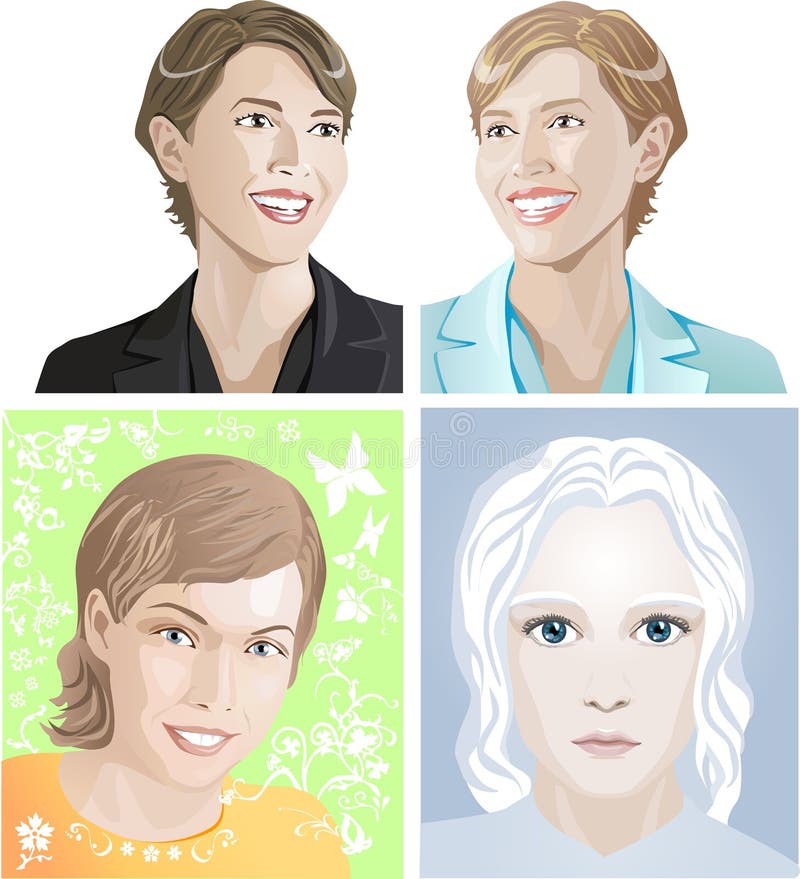 Illustrations_people1 stock vector. Illustration of female - 4522435