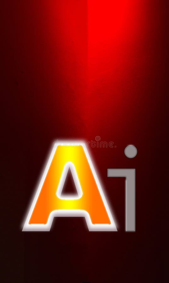 Illustrations of the Sign Artificial Intelligence Stock Image - Image ...