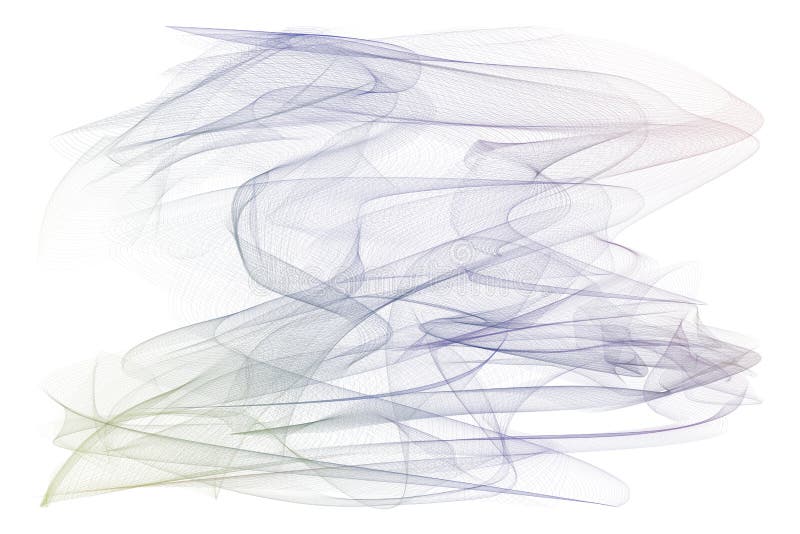 Illustrations of Smoky Line Art. Pattern, Drawing, Design & Round ...