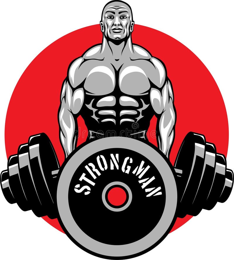 Strong Gym Print Vector Art Stock Vector - Illustration of cute, font ...