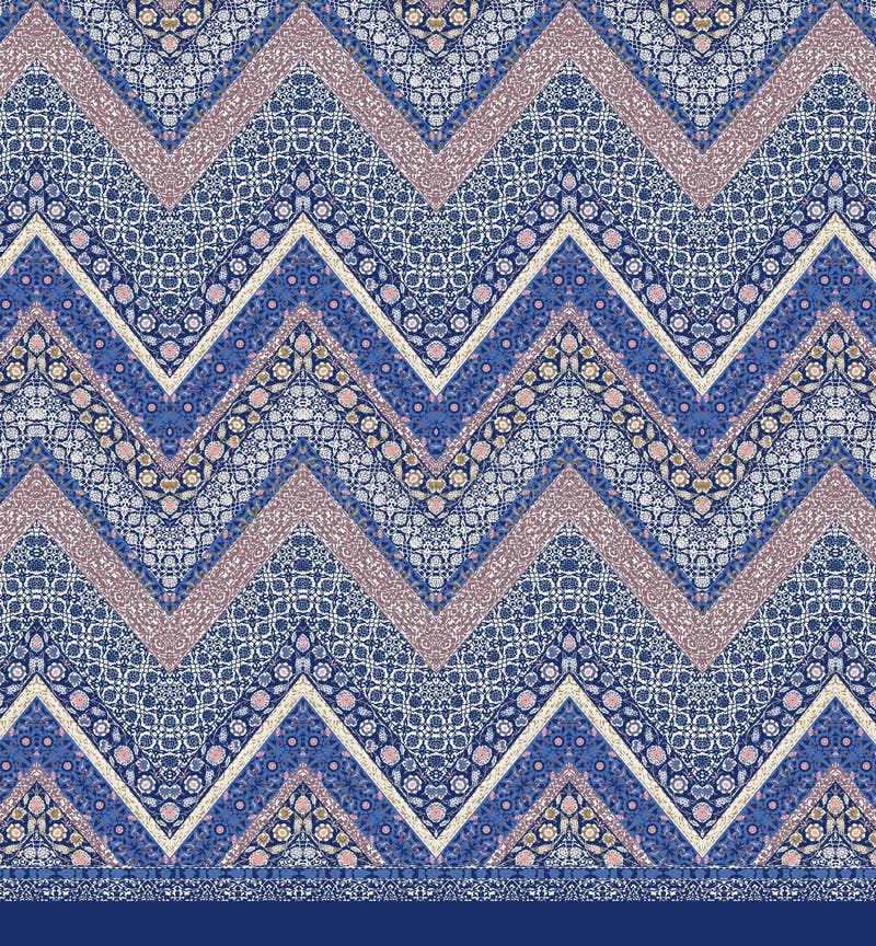 Tribal pattern print stock illustration. Illustration of style - 279188536