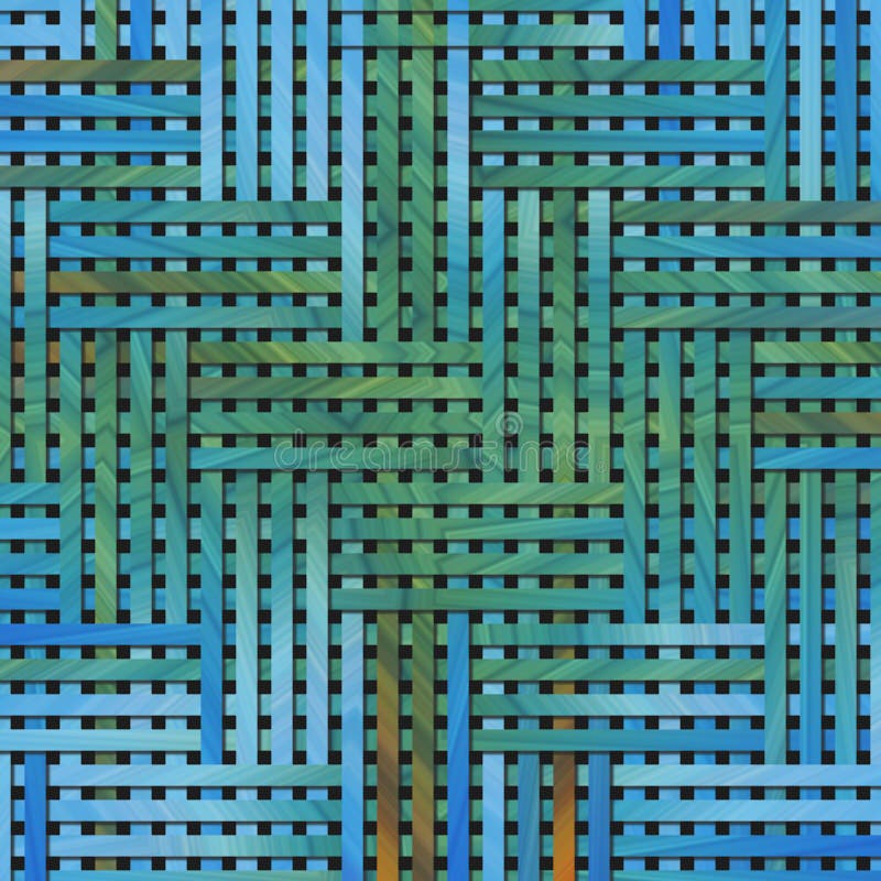 Abstract Woven Mat or Rattan Virtual Geometric Pattern, Artistic for ...