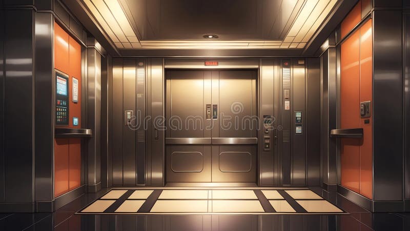 Anime Elevator Stock Illustrations – 14 Anime Elevator Stock ...