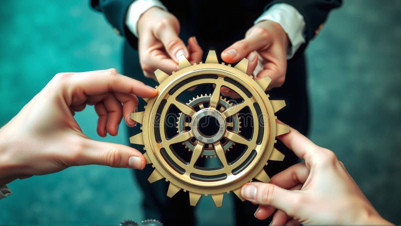 Illustrative Conceptual Representation of People Holding or Touching ...