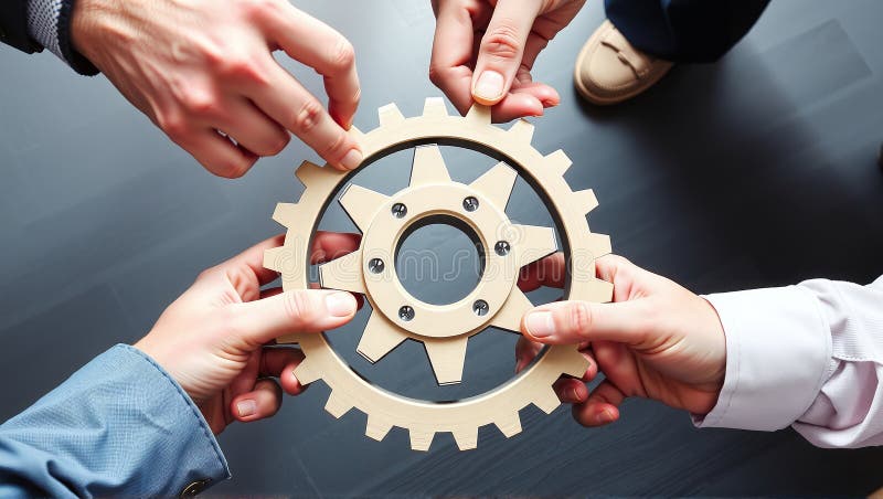 Illustrative Conceptual Representation of People Holding or Touching ...