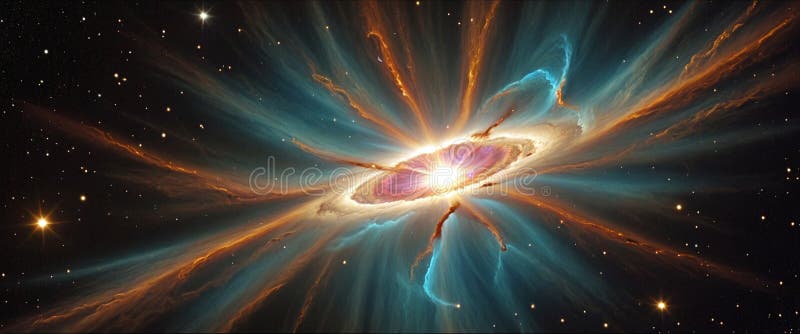 Illustrative Depiction of a Bright Supernova Explosion, the End of a ...