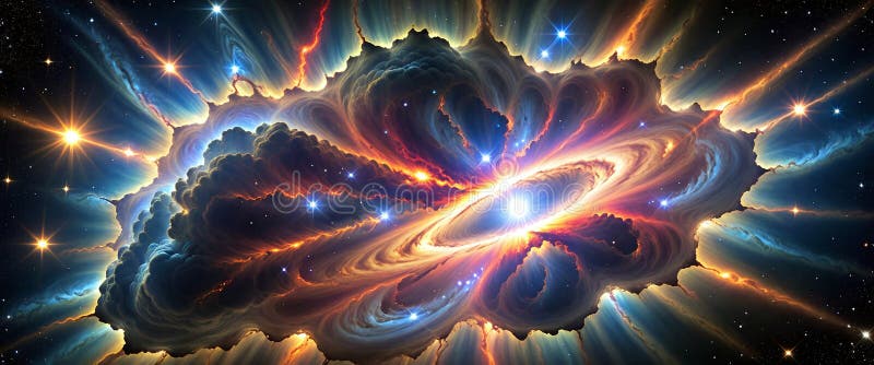 Illustrative Depiction of a Bright Supernova Explosion, the End of a ...