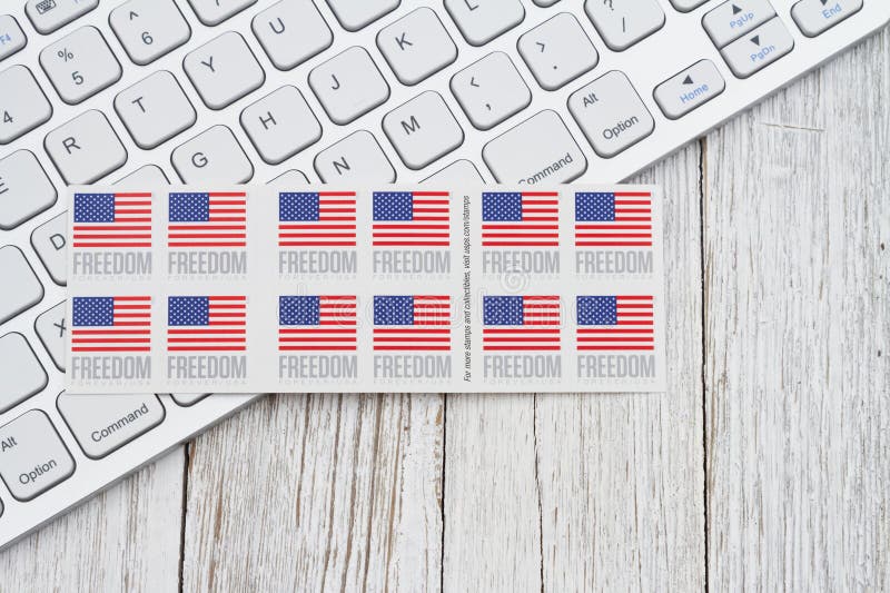Illustrative Editorial of Computer Keyboard with Book of US Forever ... Illustrative Editorial of Computer Keyboard with Book of US Forever ...