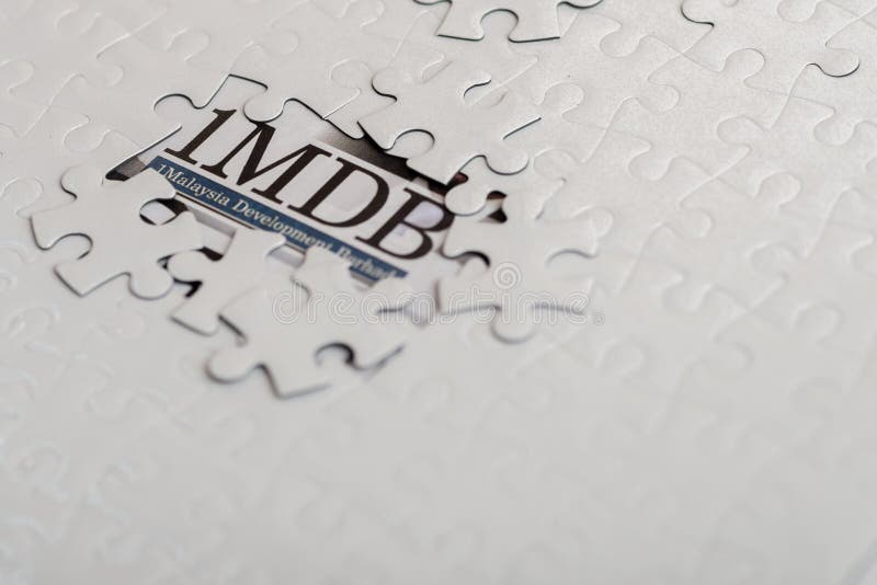 Illustrative Editorial of 1MDB Scandal Concept Editorial Stock Image ...