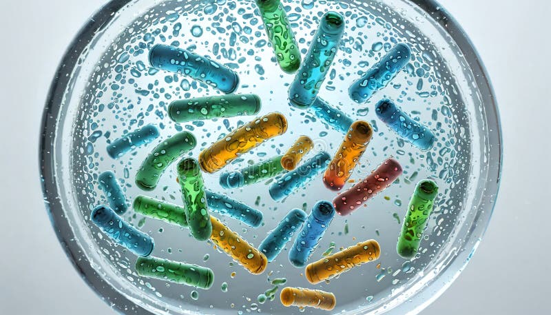 Illustrative Presentation of Different Pathogens on the Culture Medium ...