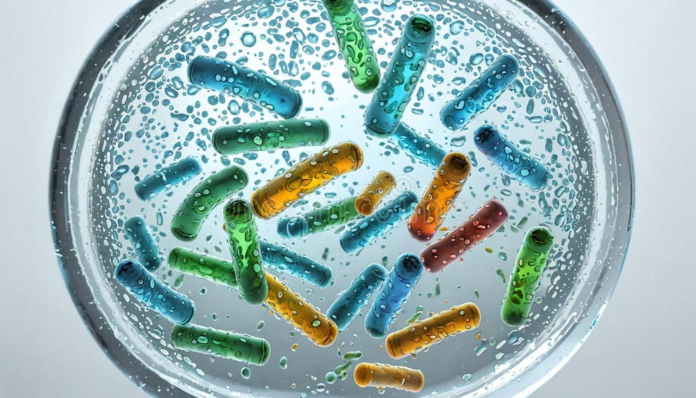 Illustrative Presentation of Different Pathogens on the Culture Medium ...