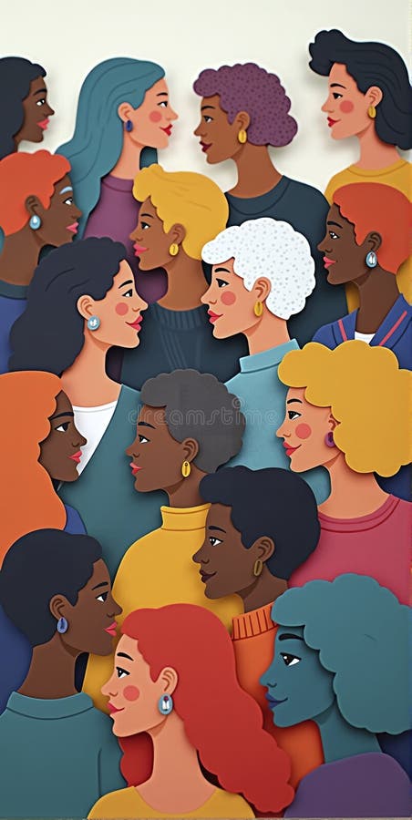 Illustrative Representation of the Diversity of Different People ...