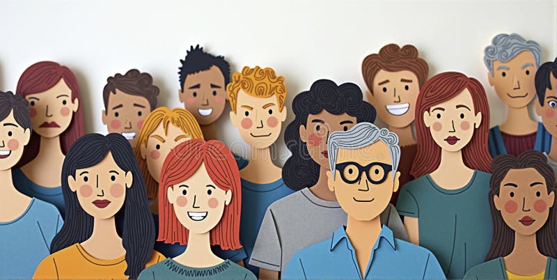 Illustrative Representation of the Diversity of Different People ...