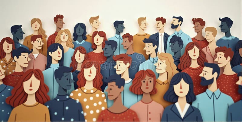 Illustrative Representation of the Diversity of Different People ...