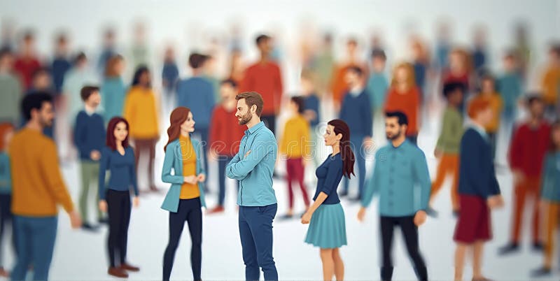 Illustrative Representation of the Diversity of Different People ...