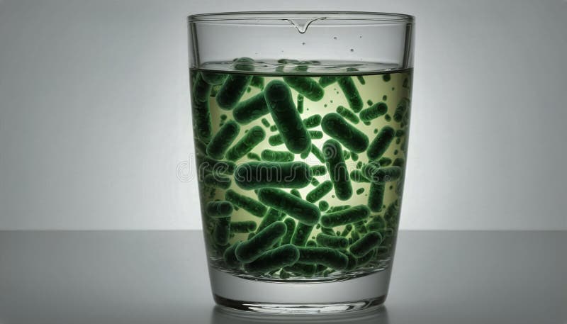 Illustrative Representation of Drinking Water Contaminated with ...