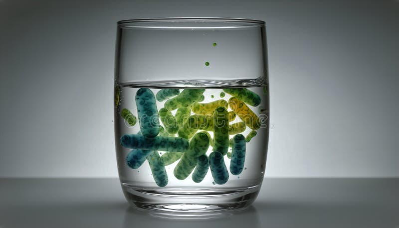 Illustrative Representation of Drinking Water Contaminated with ...