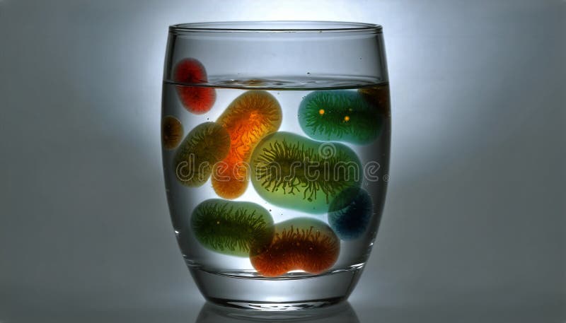 Illustrative Representation of Drinking Water Contaminated with ...